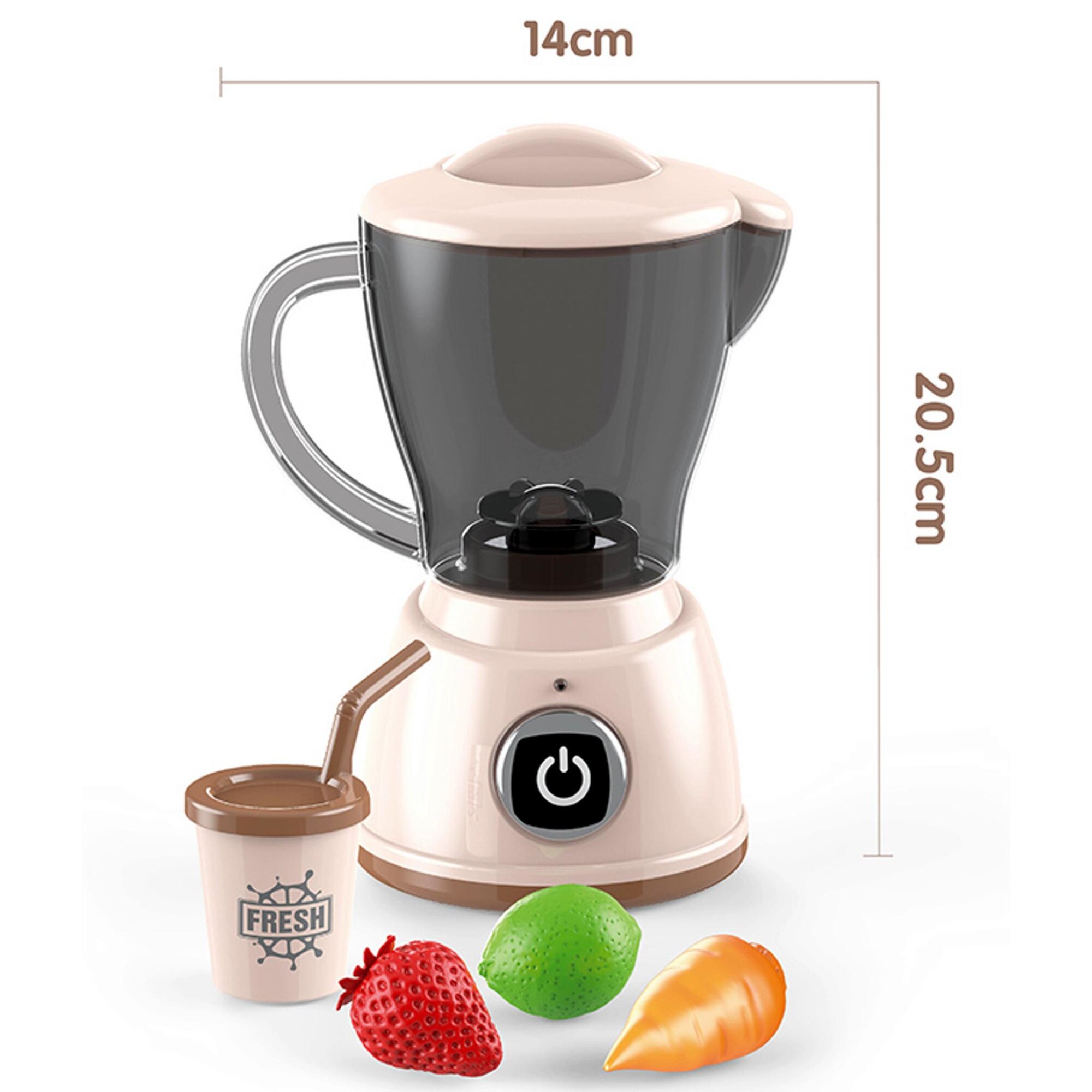 Blender de jucarie cu sunete, lumini si fructe incluse - eMAG.ro