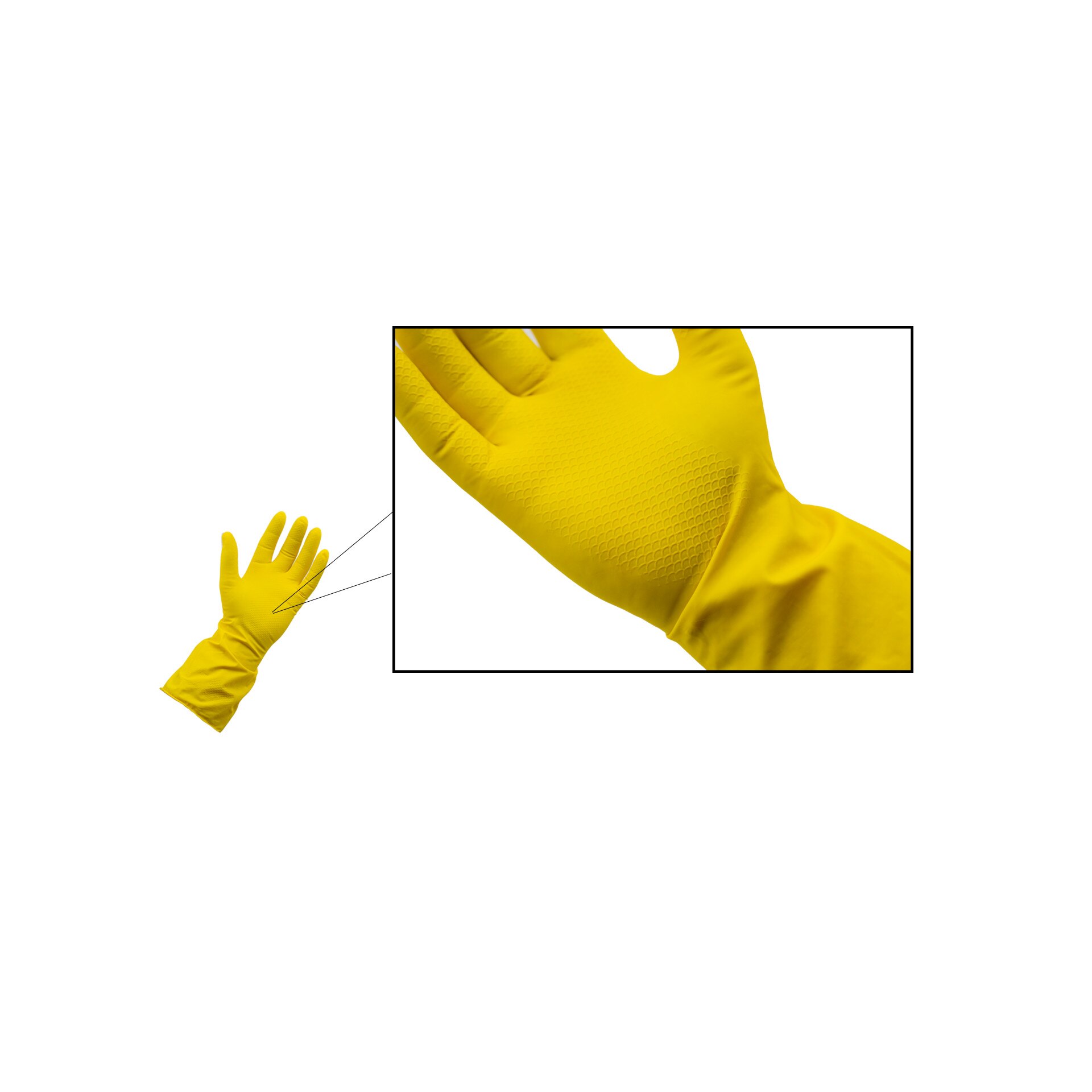 Manusi Menaj din Latex Prevazute cu Striatii Antialunecare, Marime XL ...