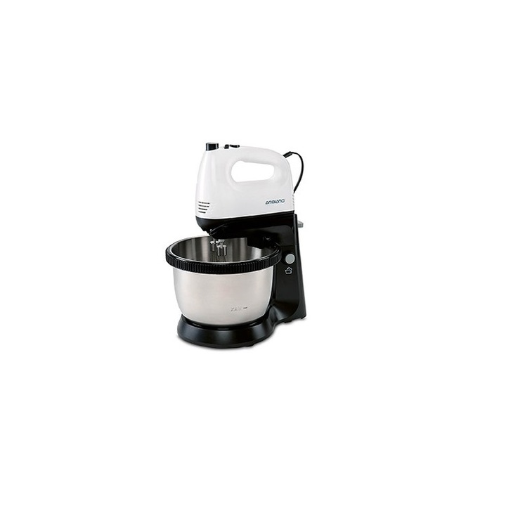 Ambiano SMB-512 tálas mixer / 300W kézimixer állvánnyal, forgó, 3,4 ...