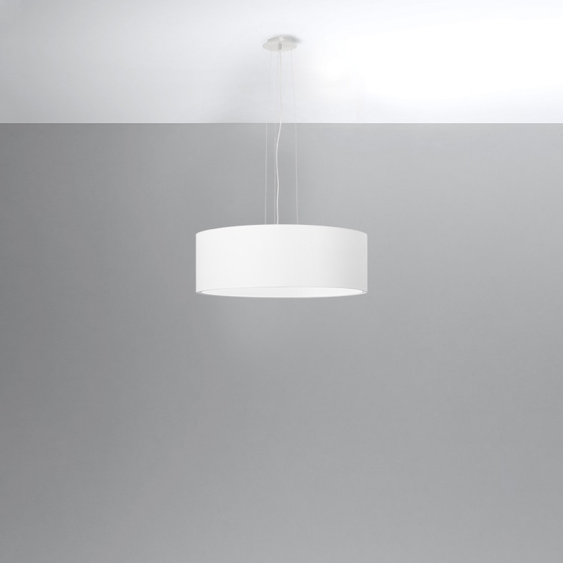 Lustra Rollo E27 60W Loft Design Alb Sollux - eMAG.ro