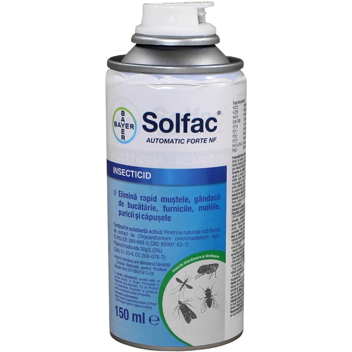 Insecticid Solfac Automatic Forte NF, 150 ml - eMAG.ro