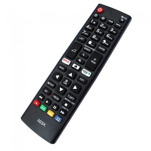 Telecomanda pentru LCD/LED LG cu Netflix, neagra cu functiile telecomenzii originale - eMAG.ro