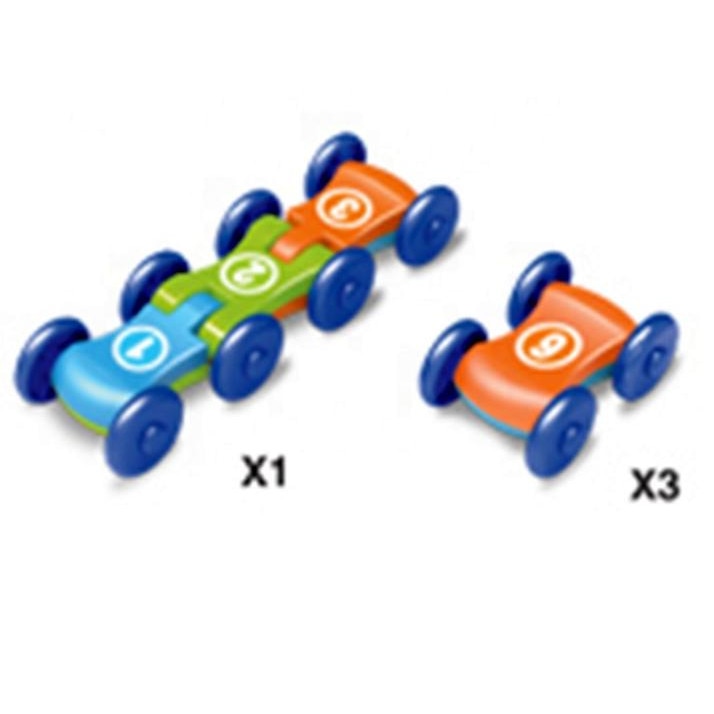 Set Pista cu masinute pentru raliu 5 nivele, dinozaur galben - eMAG.ro