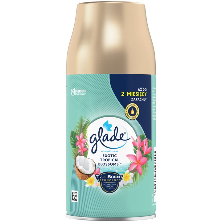 Rezerva odorizant Automatic Glade Tropical Blossoms, 269ml - eMAG.ro