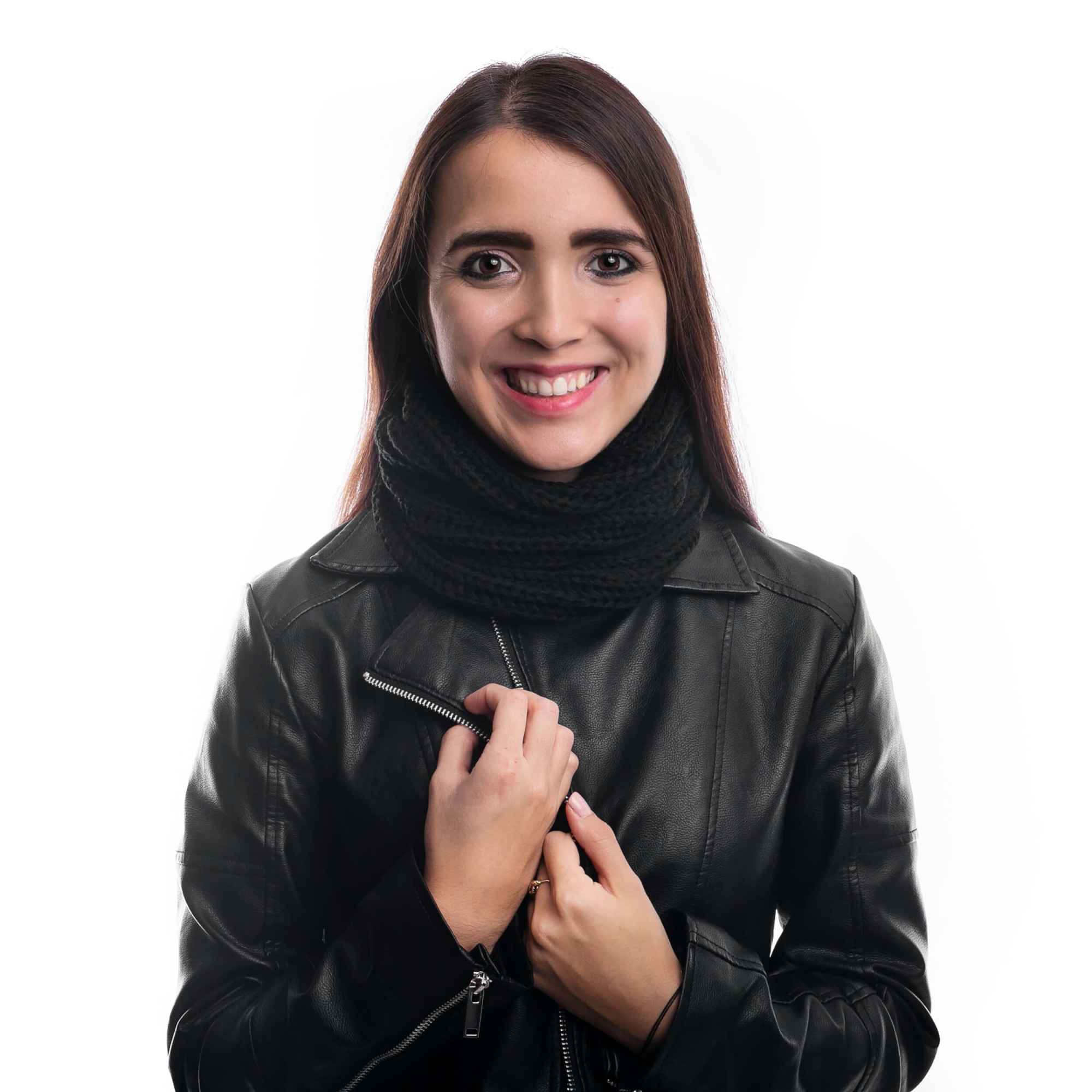 Fular circular, Nappa, pentru barbati, crosetat, KO-DZIER-4 - eMAG.ro