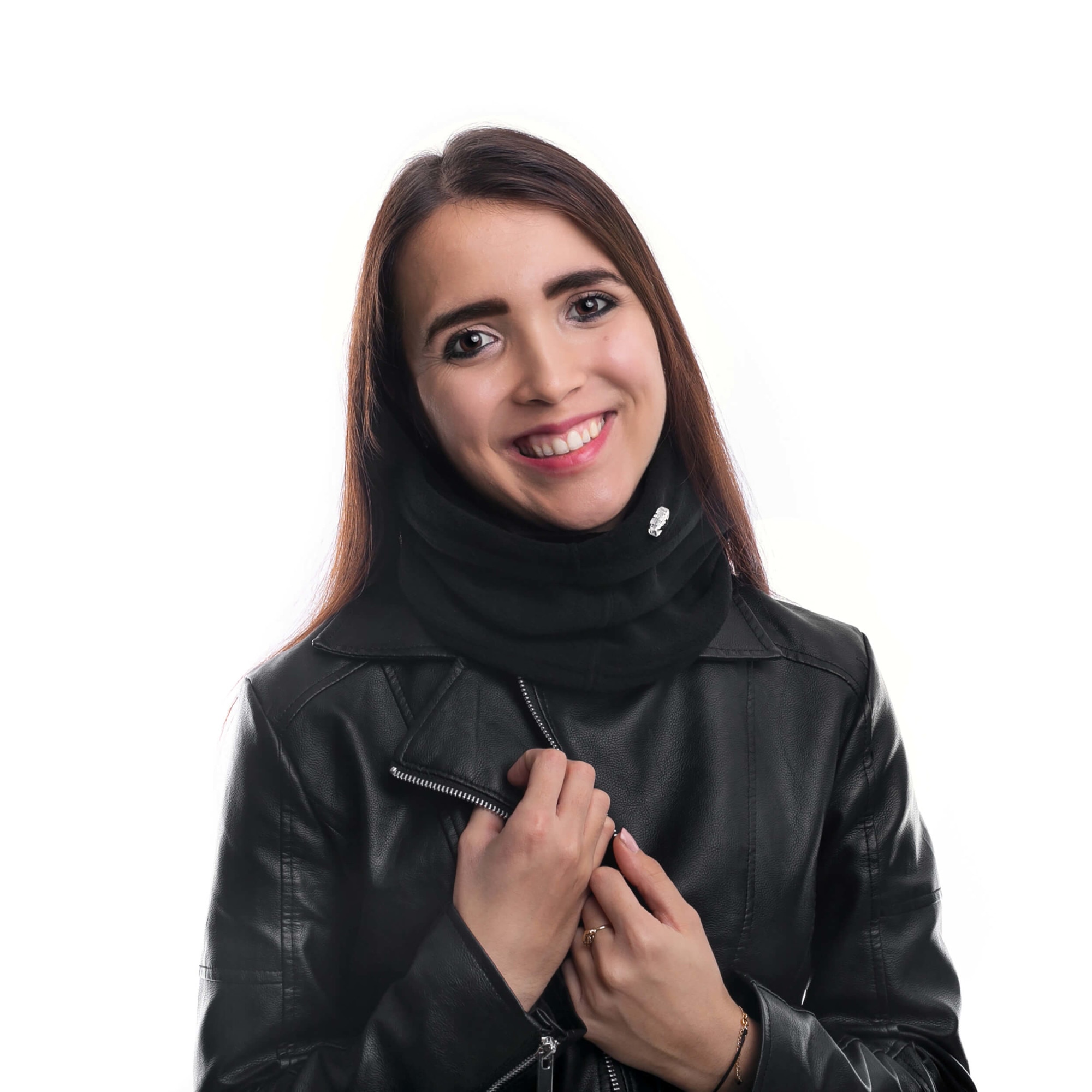 Fular circular, Nappa, pentru barbati, lana, KMN-PLR-CZRN - eMAG.ro