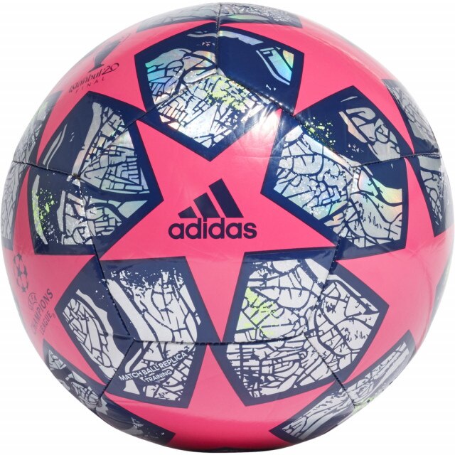 Minge fotbal Adidas Finale Istanbul Training, roz/bleumarin, 5 - eMAG.ro