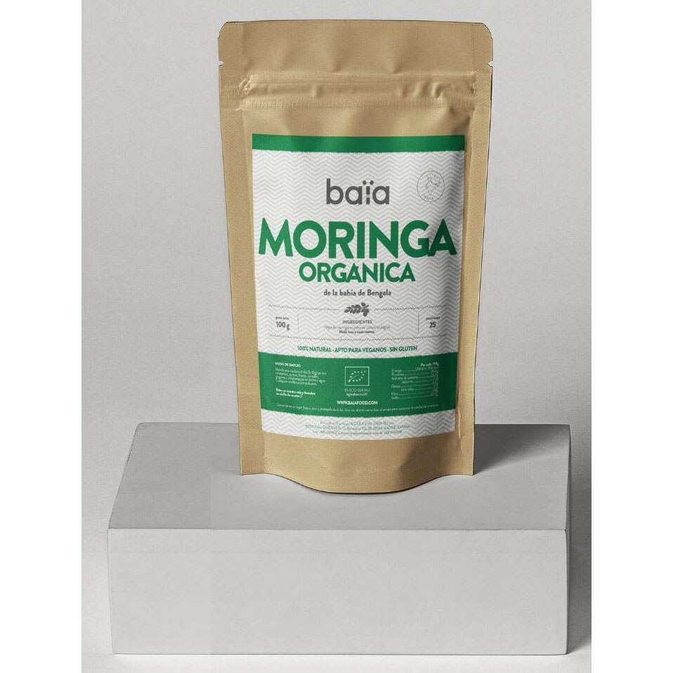 Moringa bio pulbere Baia Food, 100g - eMAG.ro