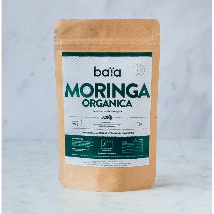 Moringa bio pulbere Baia Food, 100g - eMAG.ro