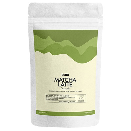 Matcha bio pulbere Latte Baia Food, 150g - eMAG.ro