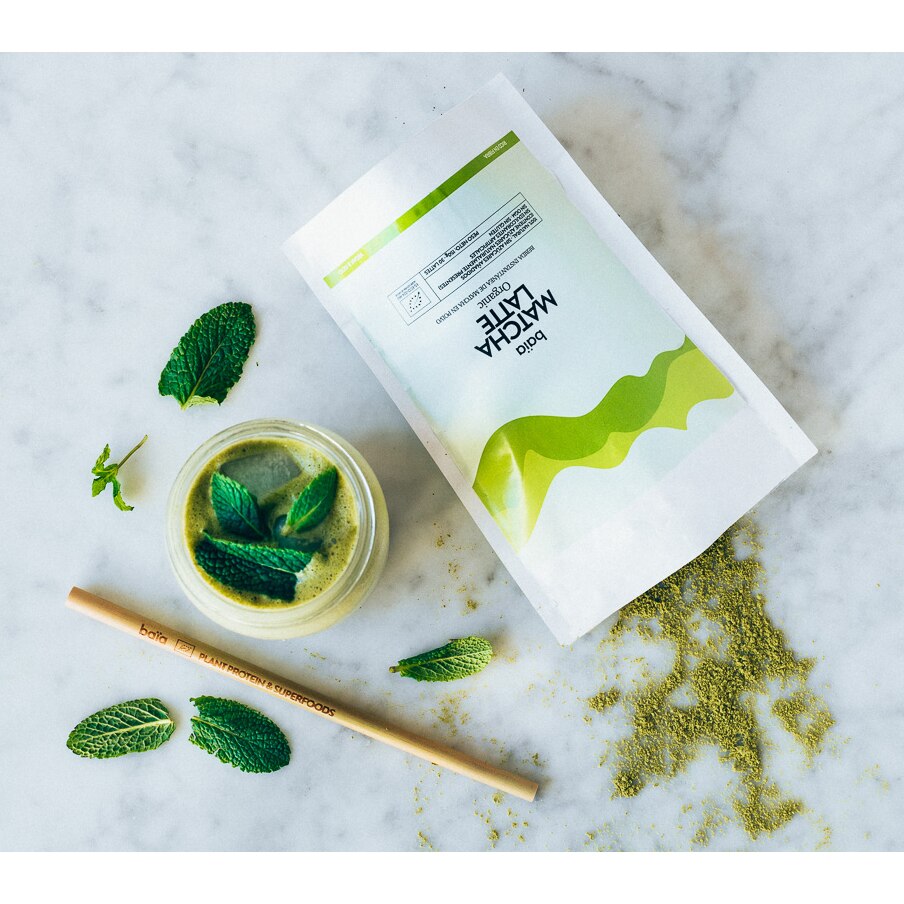 Matcha bio pulbere Latte Baia Food, 150g - eMAG.ro