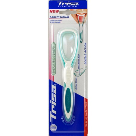 Уред за почистване на език Trisa 668834, Green - eMAG.bg