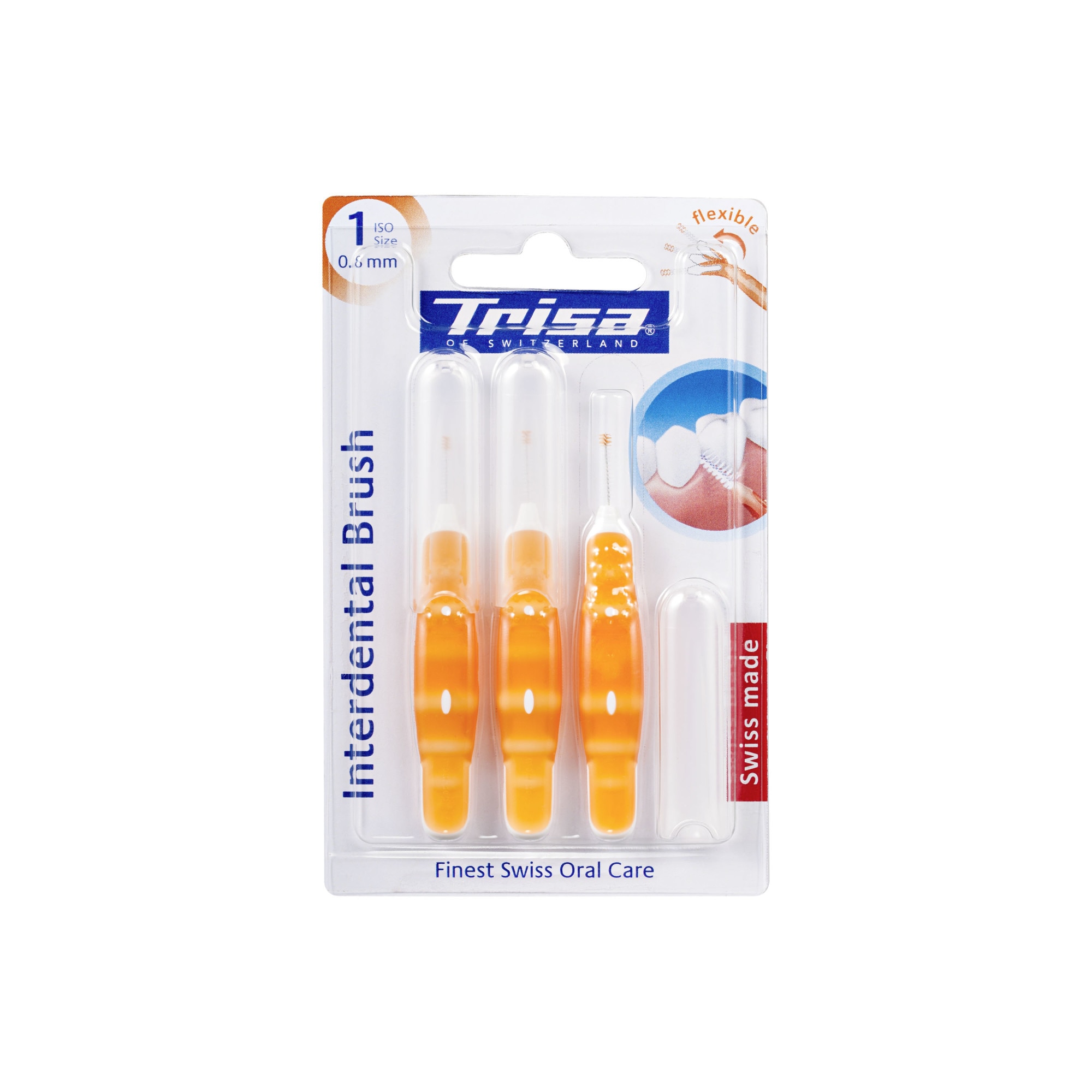Periute de dinti manuale interdentare Trisa Interdental Brush 667137 ...