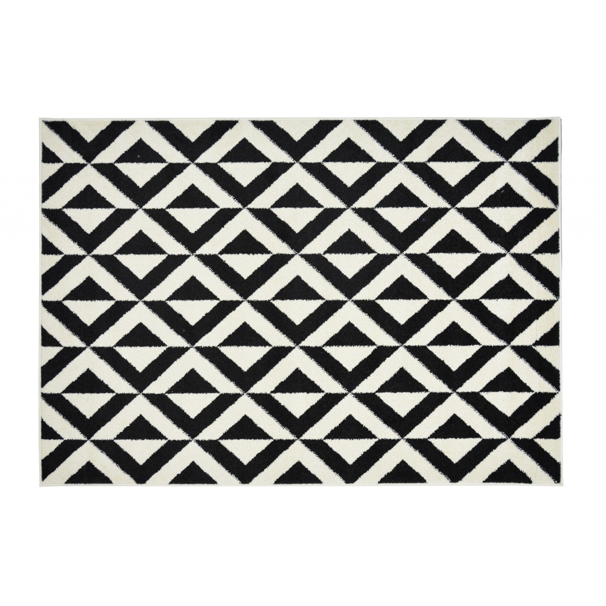 Covor Maroko Modern Short Pile Chemex T416A MAR alb 160x220 - eMAG.ro