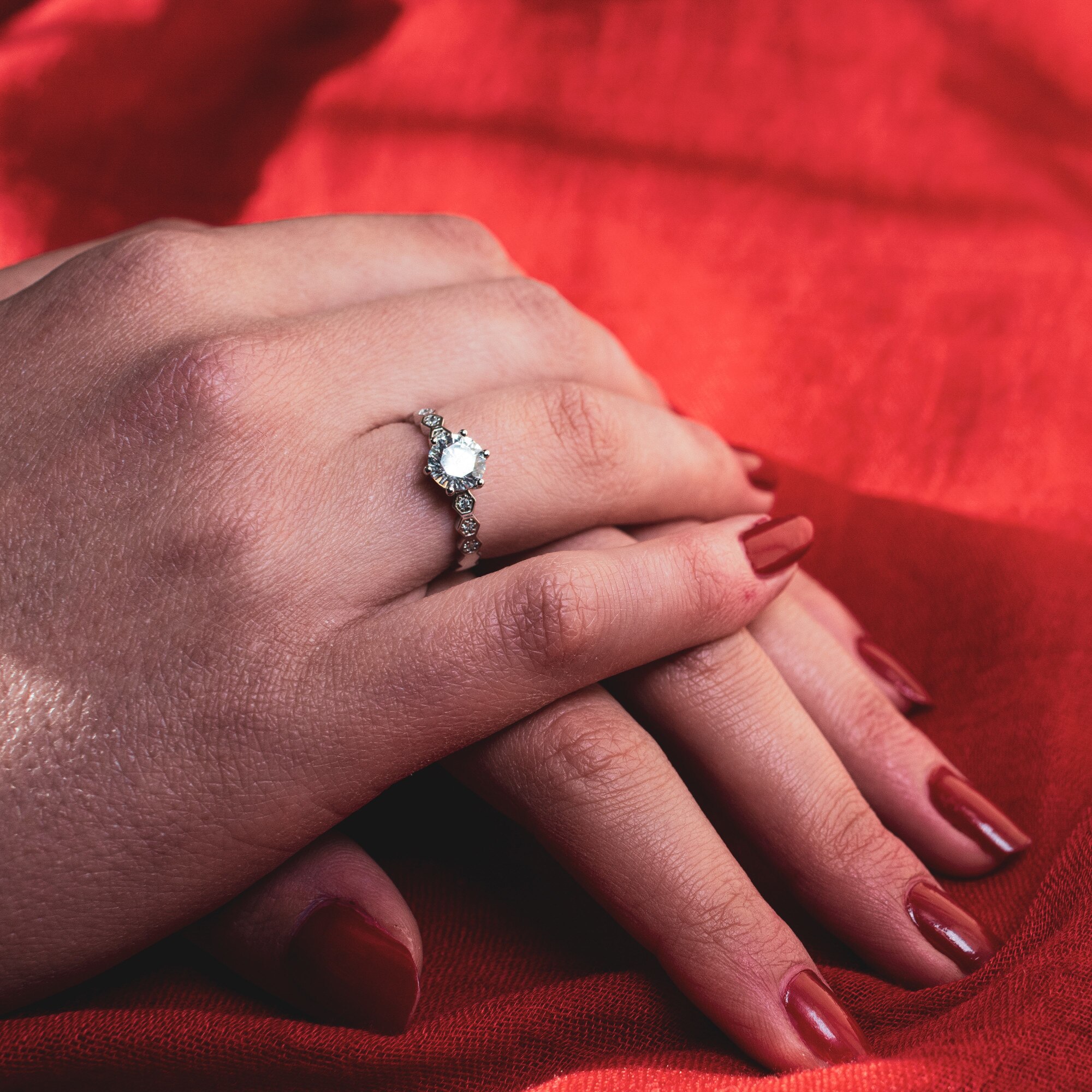 Inel de logodna, EMPERADORA, Regal, Marimea 12 - eMAG.ro