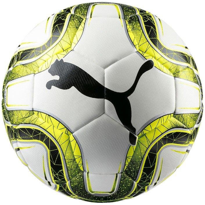 Minge fotbal Puma Final Lite, White/Green, 4 - eMAG.ro