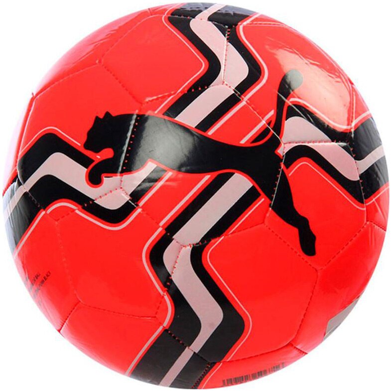 Minge fotbal Puma BigCat, Red/Black, 3 - eMAG.ro