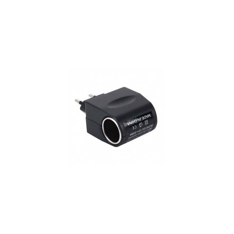 Adaptor incarcator auto, 220V-12V, 500 mAh, negru mat - eMAG.ro