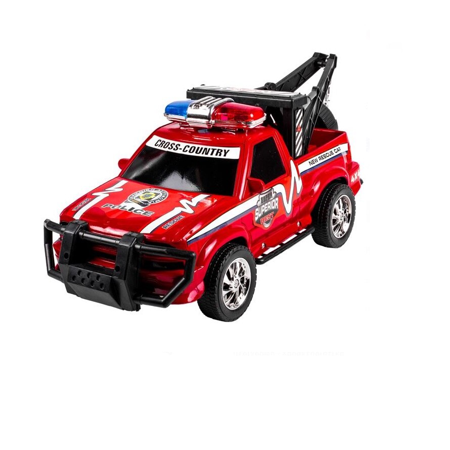 Полицейска кола Pick-Up, червено/черно, + 3 години - eMAG.bg