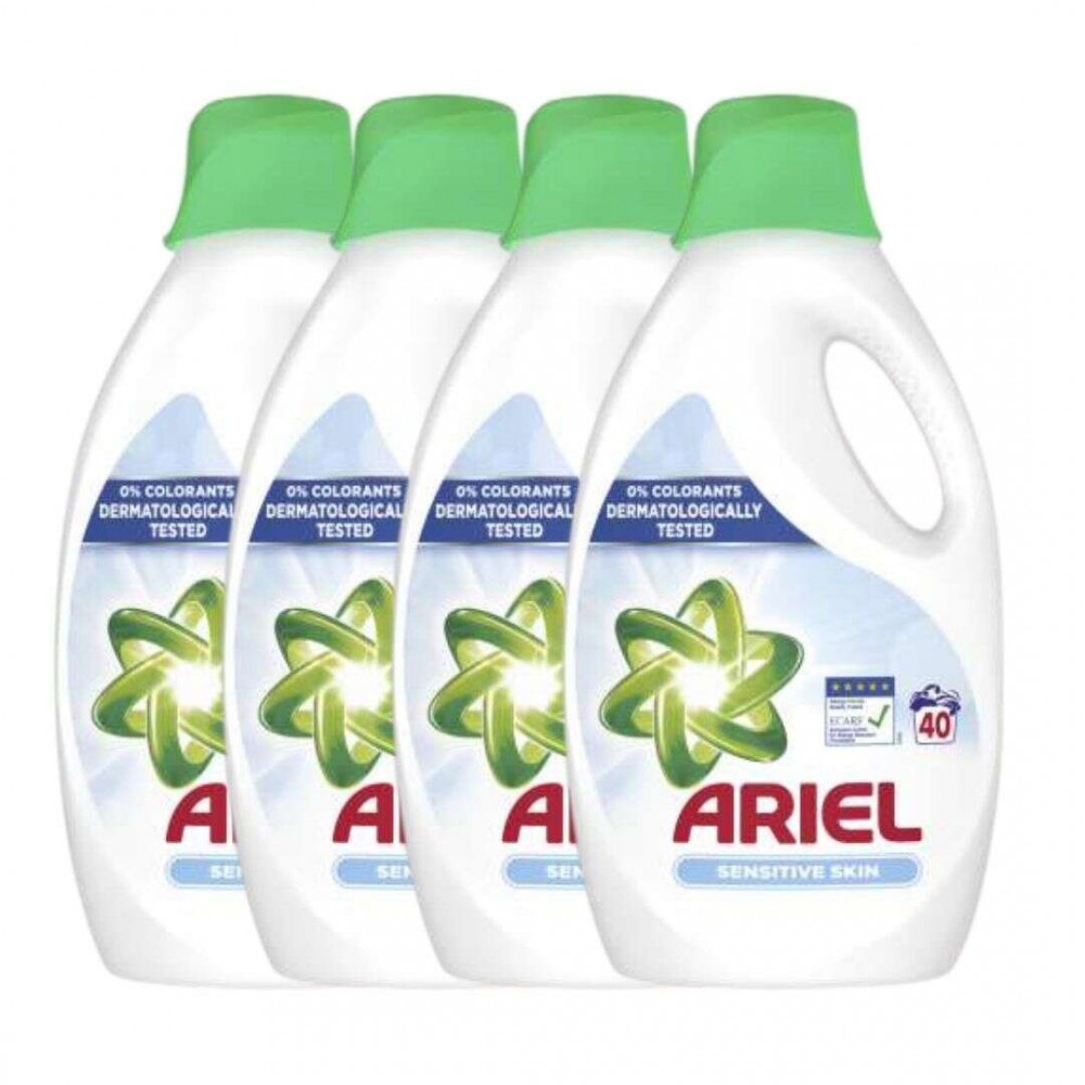Detergent Lichid Ariel Sensitive 4x2.2L - 160 de spalari - eMAG.ro