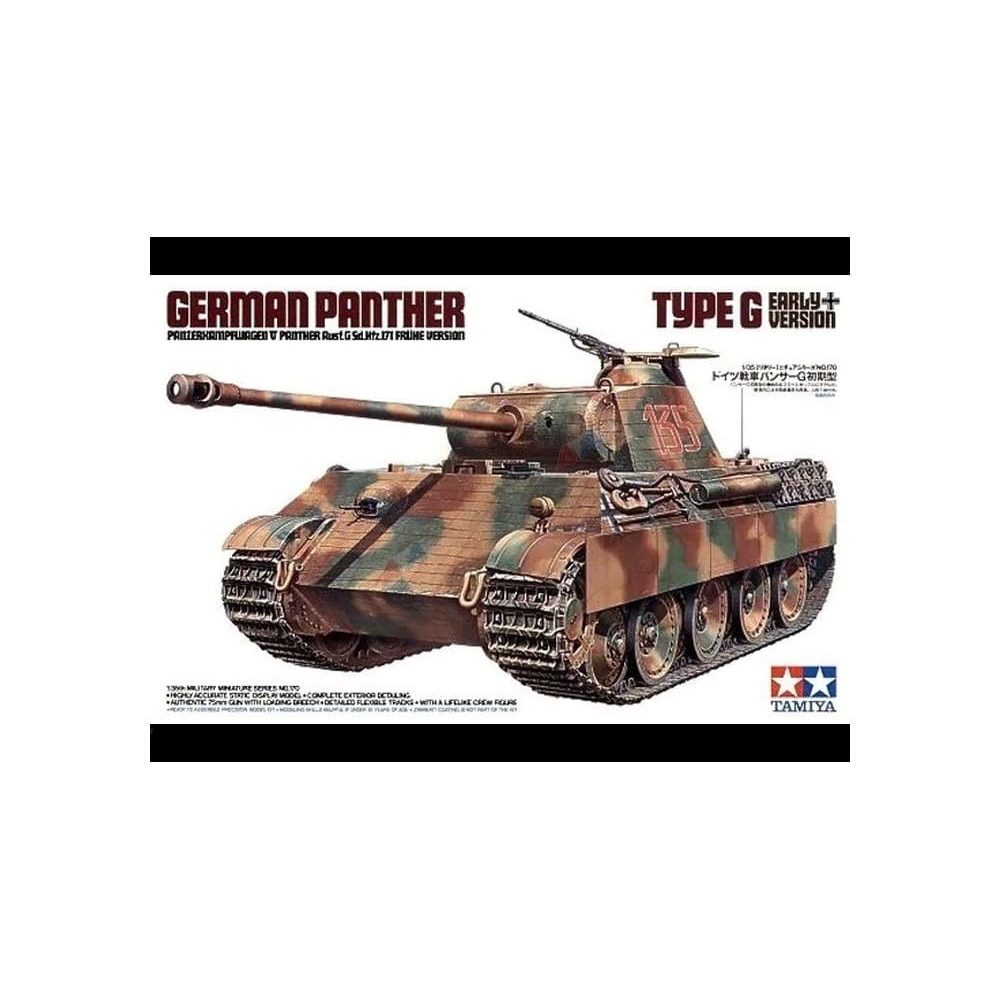 Macheta Militara Tamiya Panzerkampfwagen V Panther Ausf.G Sd.Kfz 171 ...