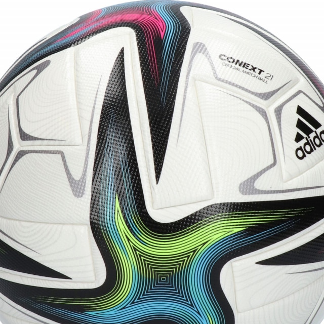 Minge fotbal Adidas Conext 21 PRO - oficiala de joc, alb/negru, 5 - eMAG.ro