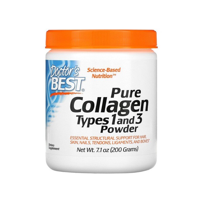 Doctor's Best Pure Collagen (Tip 1&3) por - 200 gramm - eMAG.hu