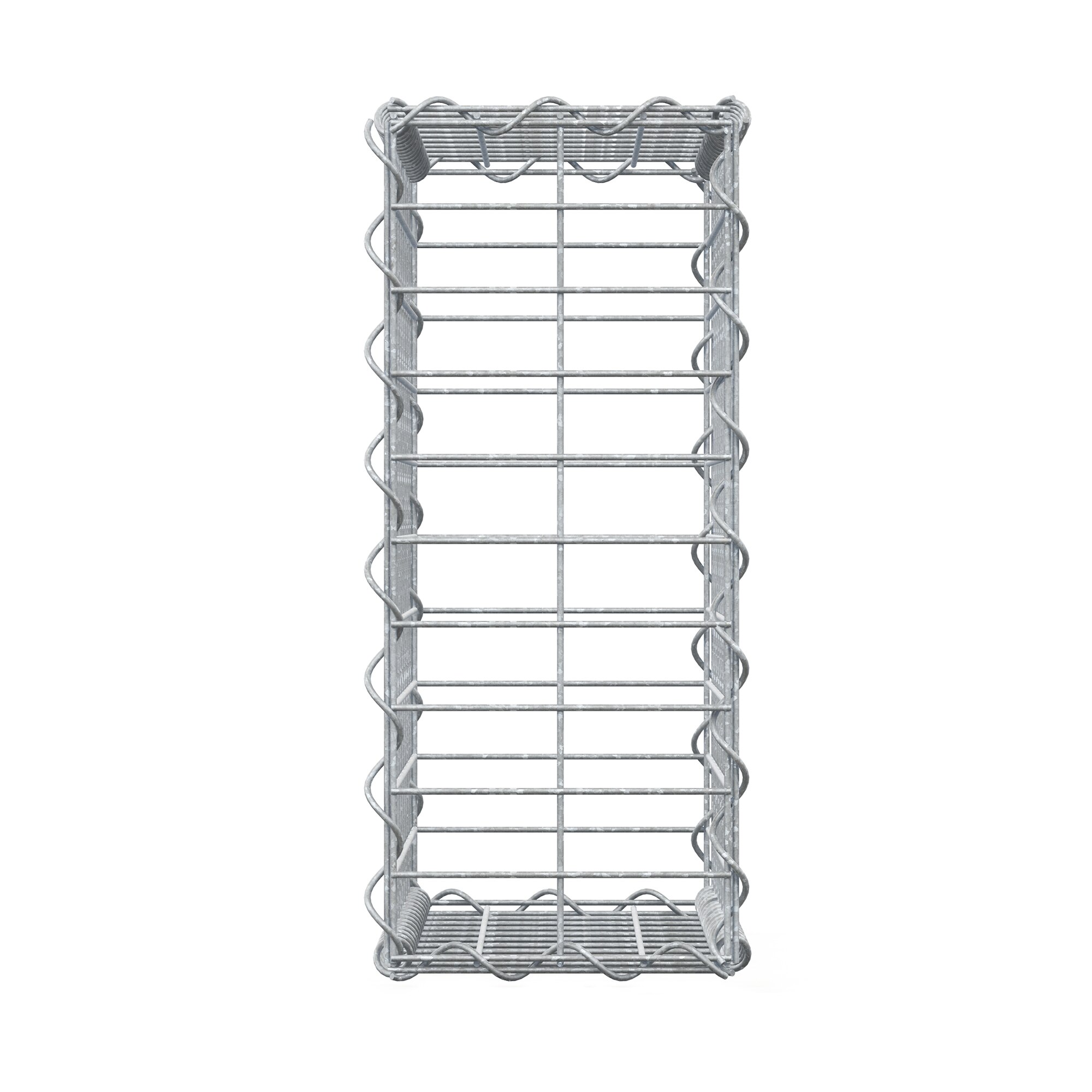 Set 2 x gabion gard/perete, ECD Germany, 100 x 50 x 20 cm, sarma sudata ...