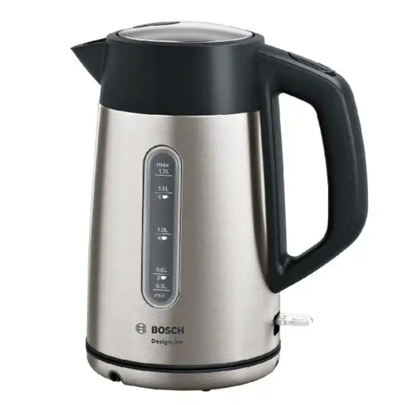 Електрическа кана - Bosch TWK4P434, Kettle, DesignLine, 2000-2400 W, 1. ...