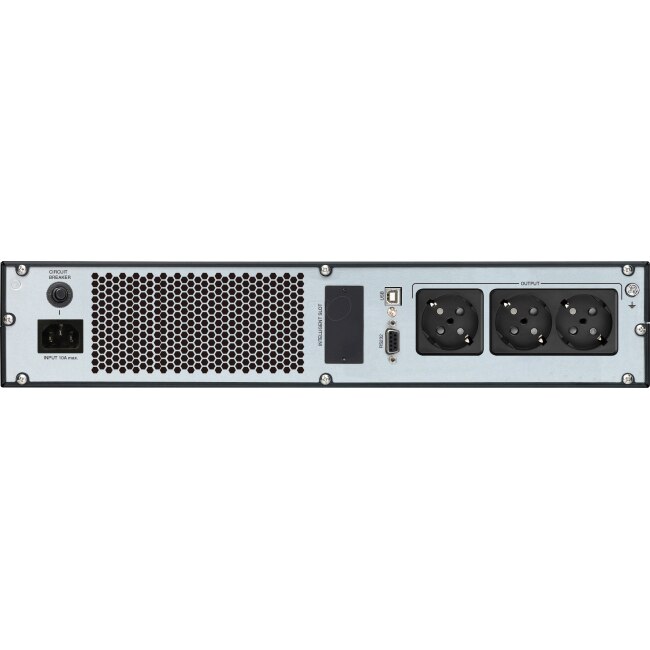 UPS FSP Group Champ Rack 1K, 1000VA, 900W, LCD, 3 Schuko, USB, RS-232 ...