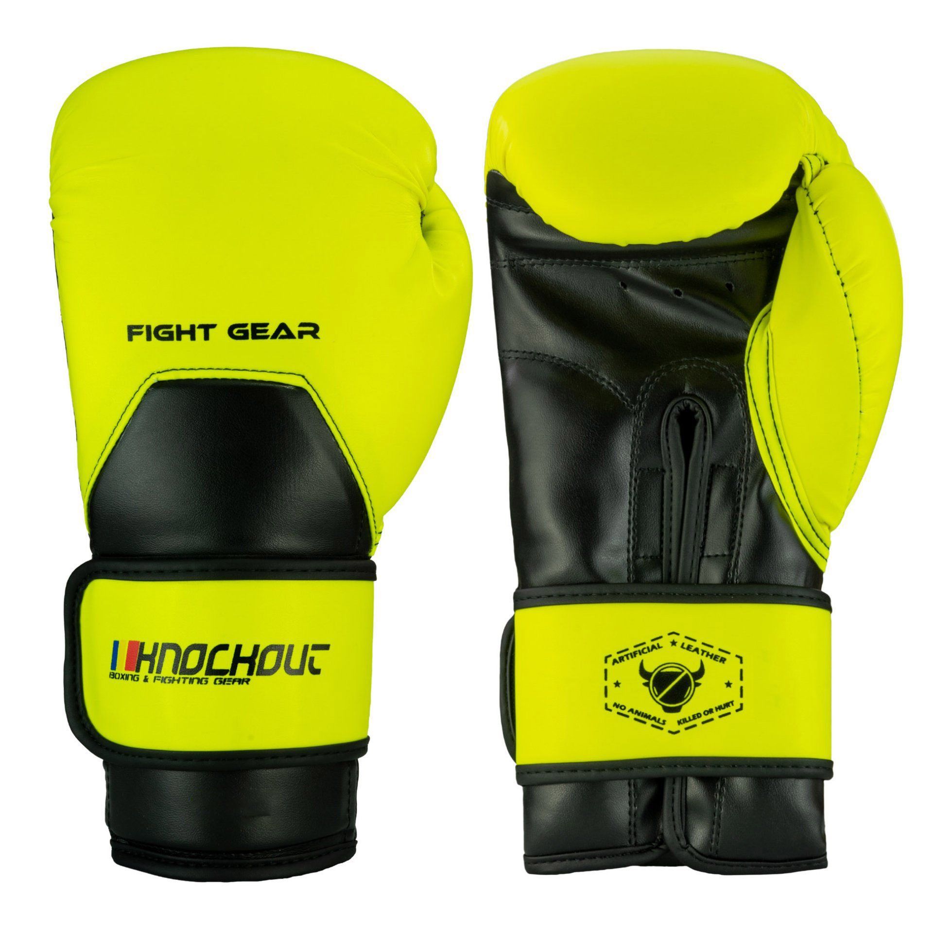 Manusi Box Knockout Starter - 16OZ, Verde Neon - eMAG.ro