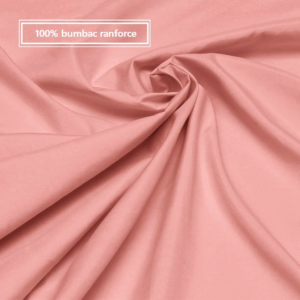 Cearsaf de pat cu elastic, Roz, 120 X 200 - eMAG.ro