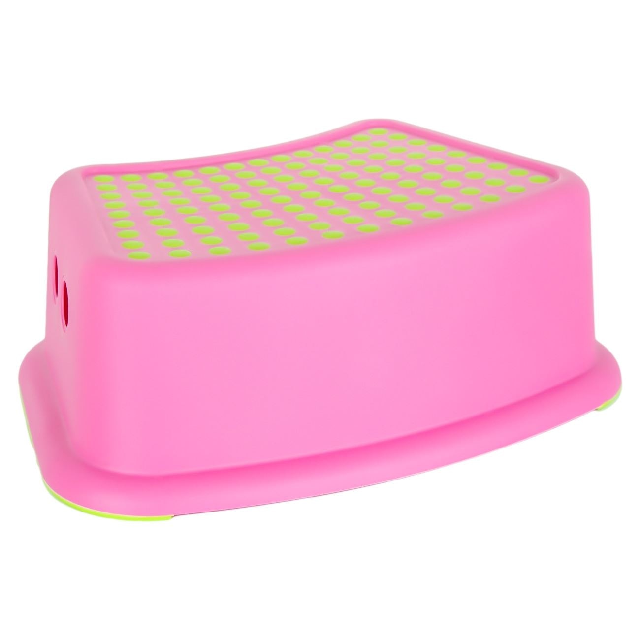 Scaun inaltator pentru copii, Zola, 31x18x13.5 cm, roz cu buline ...