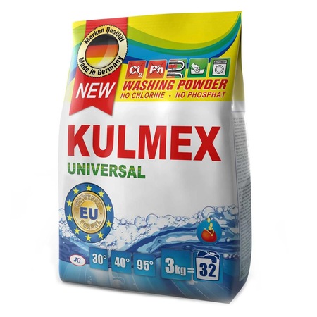 Detergent Rufe Pudra Kulmex Universal, 3 kg, 32 spalari - eMAG.ro