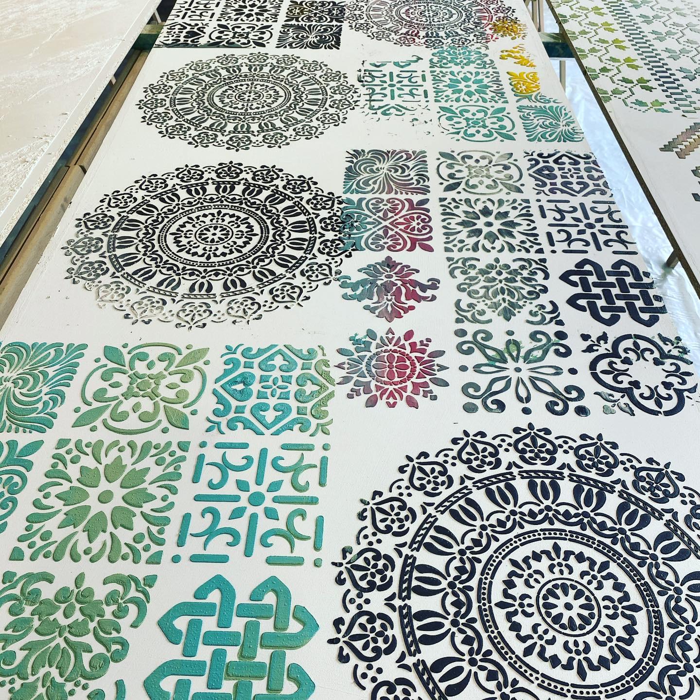 Sablon 3D, Fleur, 13x13 cm, reutilizabil, plastic, transparent - eMAG.ro