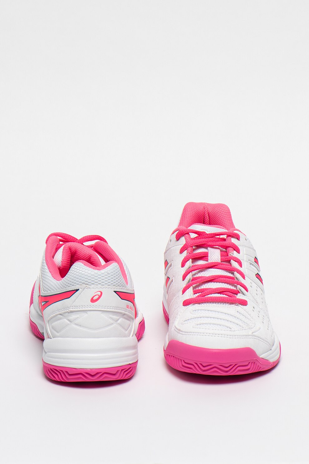 Asics, Pantofi pentru tenis Gel-Padel Pro 3, Alb/Roz, 6 - eMAG.ro