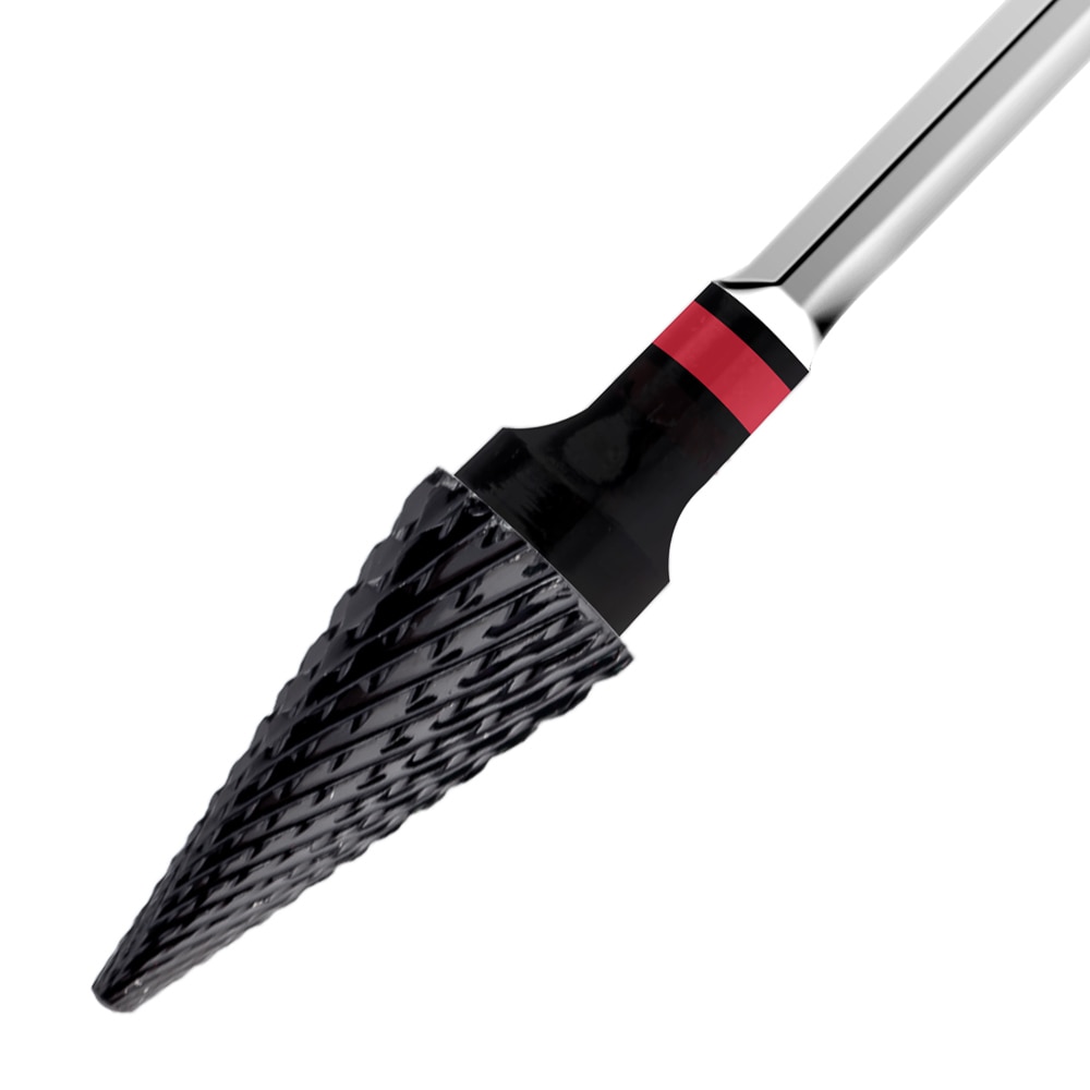 Capat freza din titan, Lila Rossa, varf conic, negru, duritate fina, m6 ...