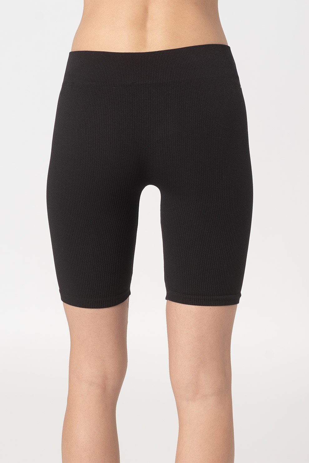 Only, Colanti scurti cu striati, fara cusaturi Vicky, Negru, M-L - eMAG.ro