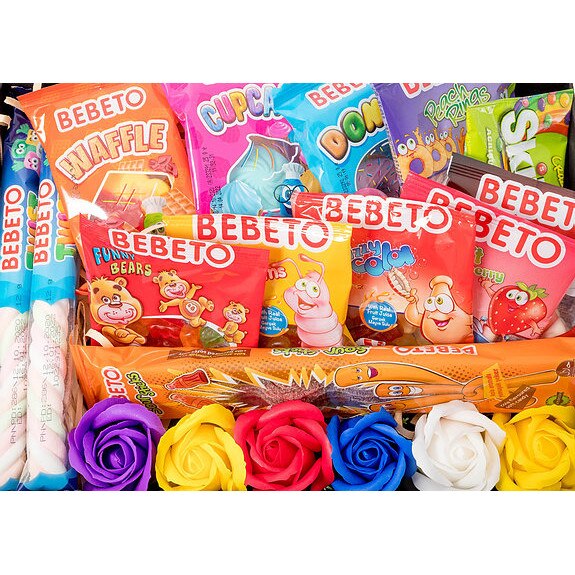 Cutie dulce bounce, Bebeto bomboane de jelly, 560 g - eMAG.ro