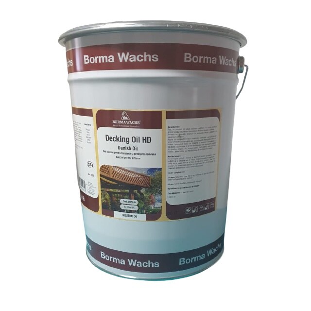 Ulei special pentru lemn, Borma Wachs, Danish Oil, 20 L - eMAG.ro
