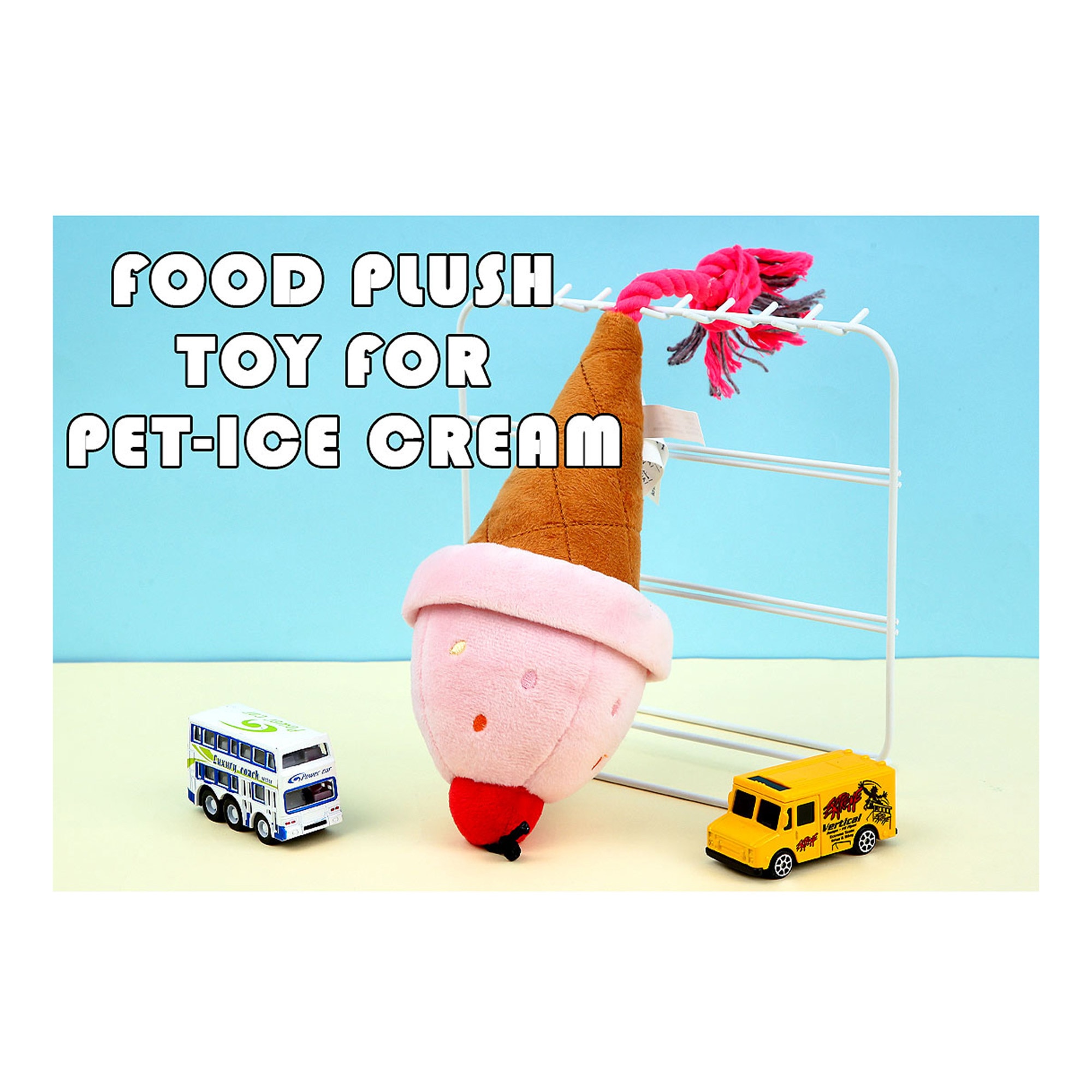 Плюшена играчка за животни Miniso - Ice Cream - eMAG.bg