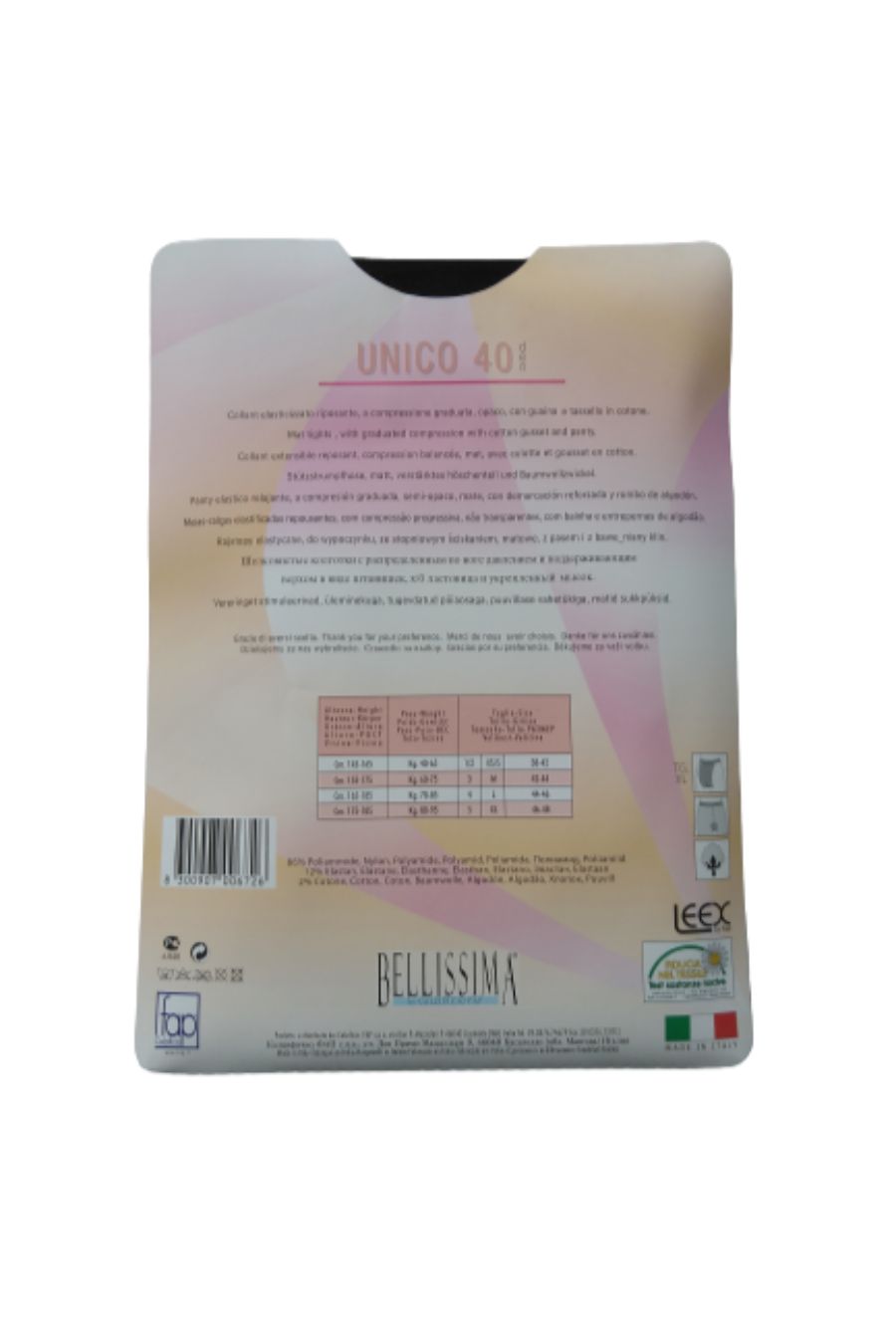 Dres modelator Bellissima, 40 den, Negru, 4L - eMAG.ro