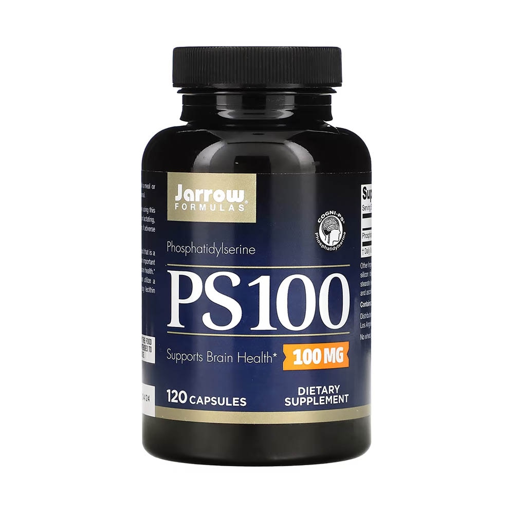 PS 100 (Fosfatidilserina), 100 mg, Jarrow Formulas, 120 capsule - eMAG.ro