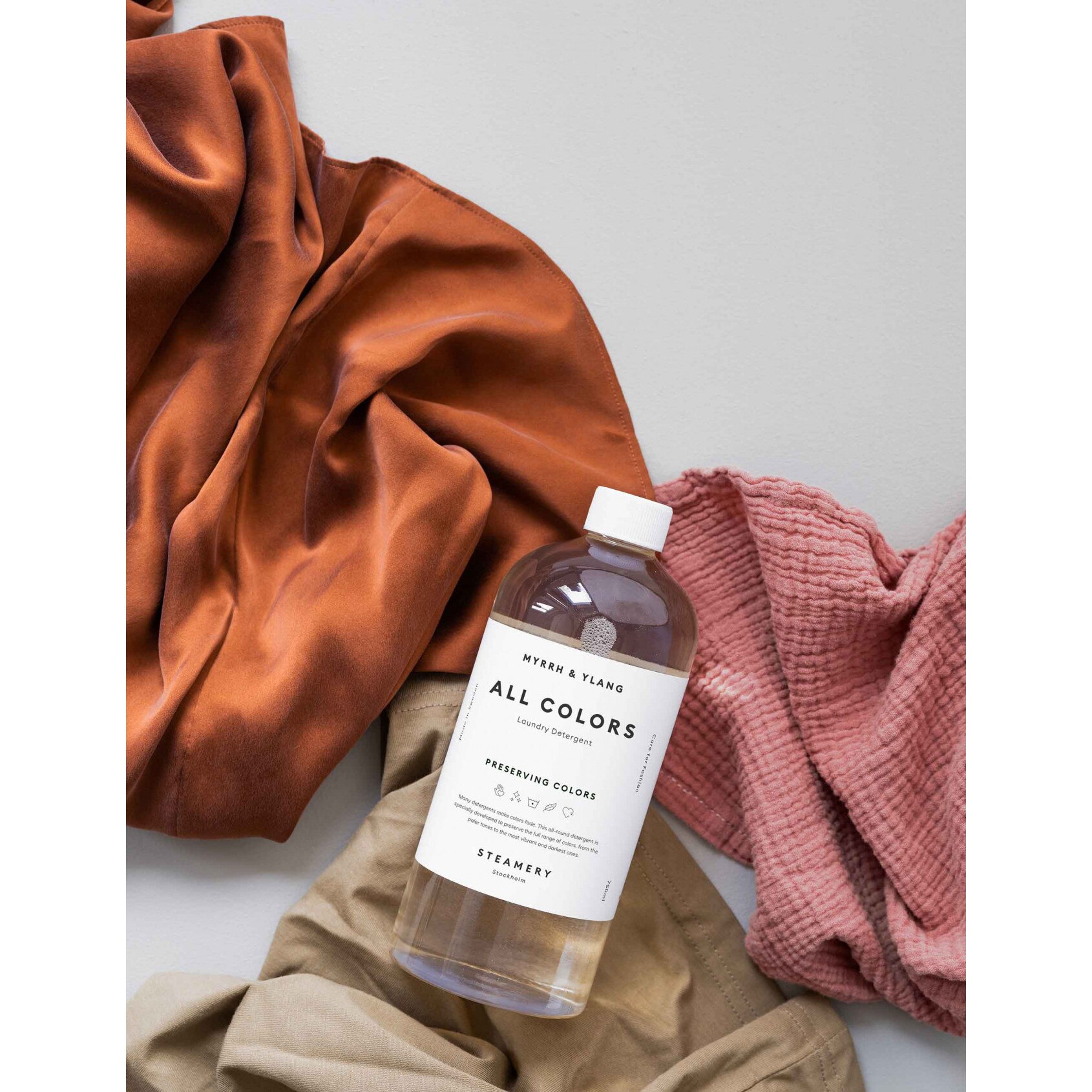 Detergent lichid, Steamery Stockholm, All Colors, 750ml, special pentru ...