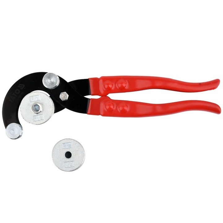 Cleste pentru indoit tevi metalice, Yato YT-08144, lungime 255mm, Cr-V ...