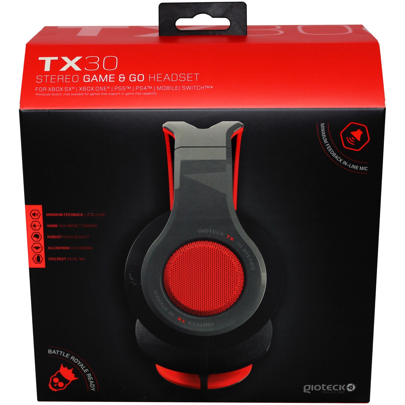 Casti Gioteck TX-30 STEREO GAMING & GO HEADSET (NSW) - eMAG.ro