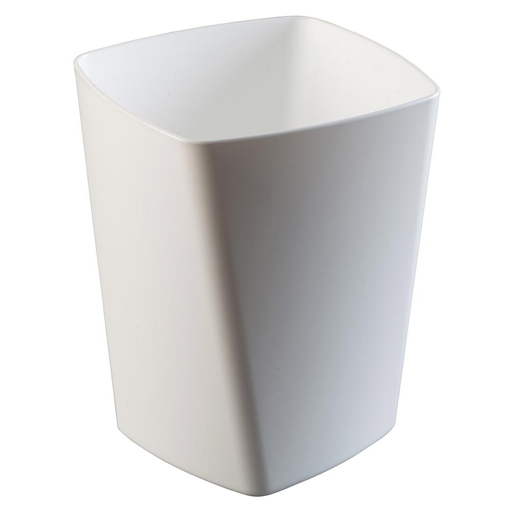Cos hartie AIX©, realizat din plastic, forma patrata, 13.5 L, fara ...