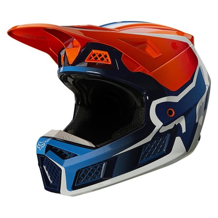 Casca FOX, V3 rs wired helmet, Portocaliu, L - eMAG.ro
