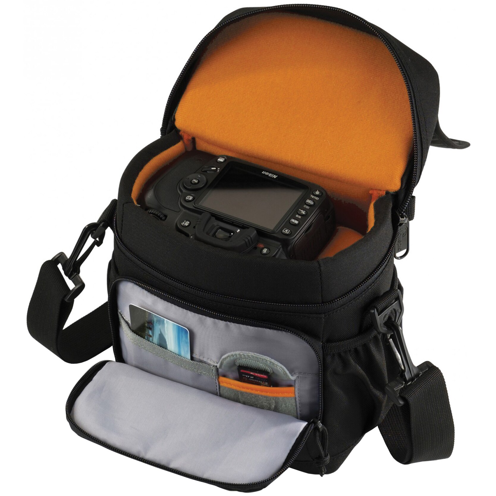 Geanta foto Lowepro Adventura 140, Black - eMAG.ro
