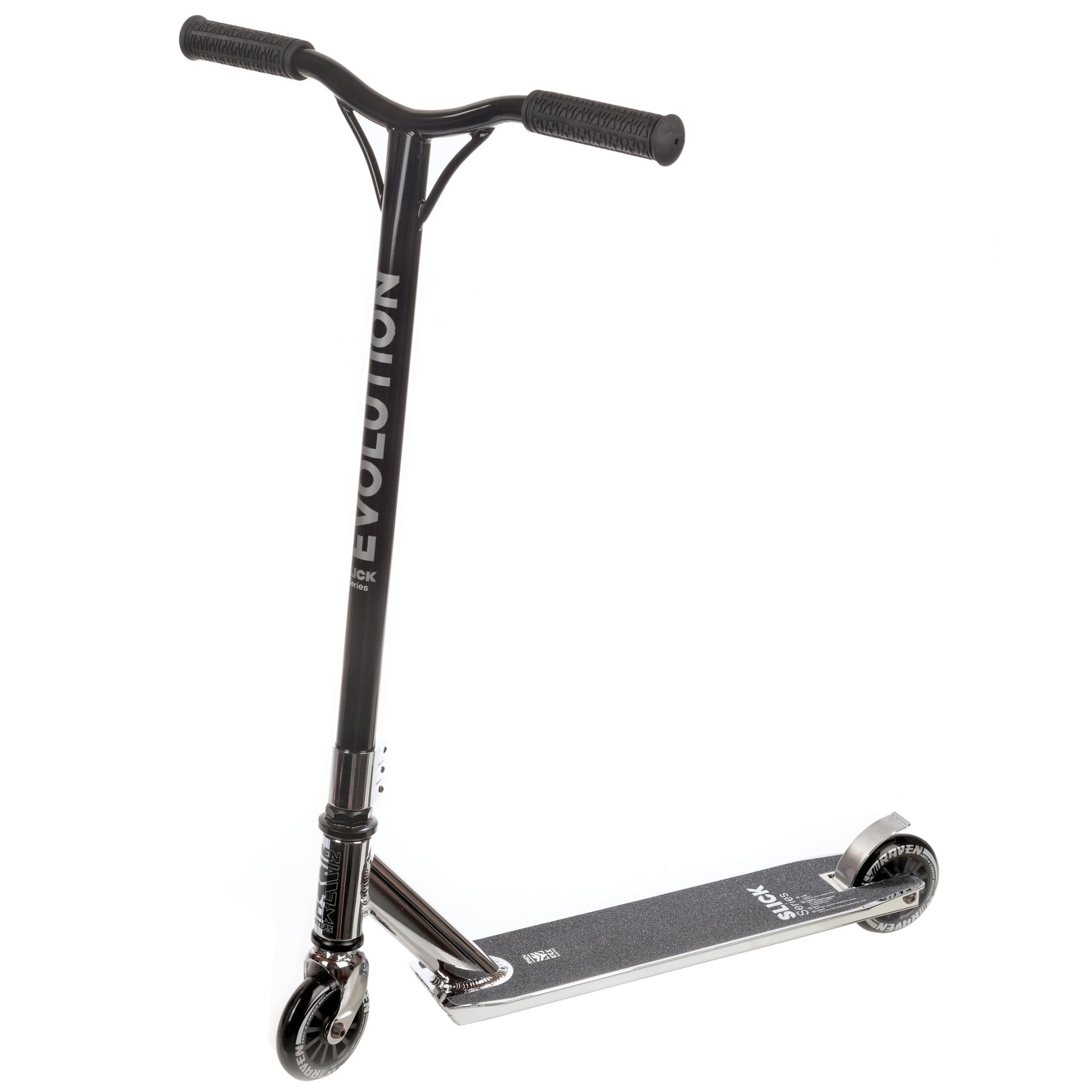 Trotineta Freestyle Raven Evolution Slick Chrome 100mm - eMAG.ro